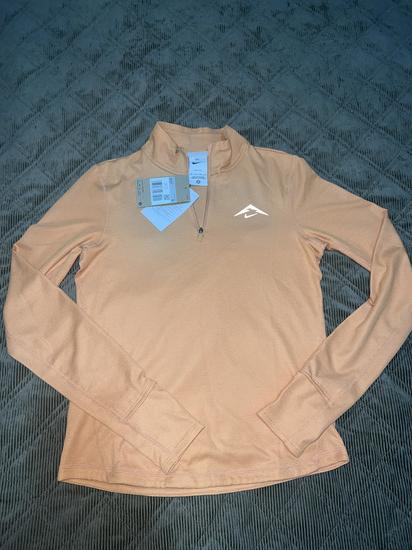 NIKE Trail Dri-FIT Zip Running Top vel. S NOVO