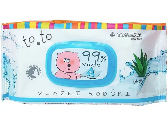 To To Vlažne maramice 99% voda A48 A073634