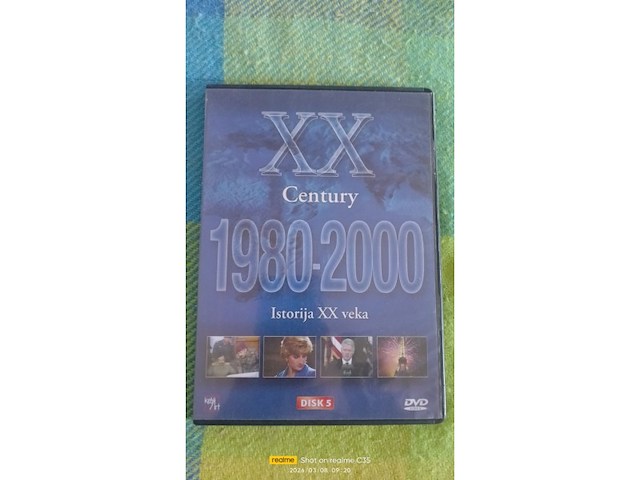 DVD ISTORIJA XX VEKA 1980 - 2000 DISK 05