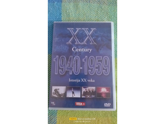 DVD ISTORIJA XX VEKA 1940 - 1959 DISK 03