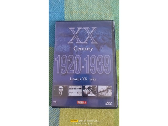 DVD ISTORIJA XX VEKA 1920- 1939 DISK 02