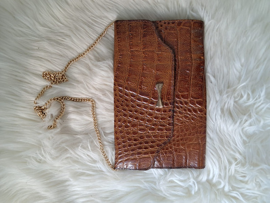 Kroko vintage torba