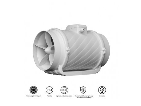 BBLINK Era ventilator Typhoon 200 2SP turbina