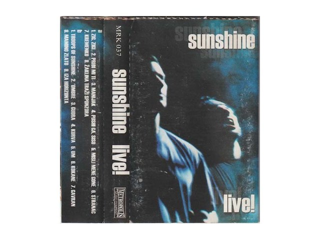 Sunshine  – Live! Kaseta Nova