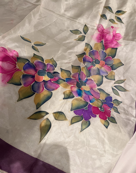 Pure Silk raznobojna rucni rad%2150