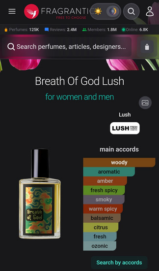 Lush Breath of God