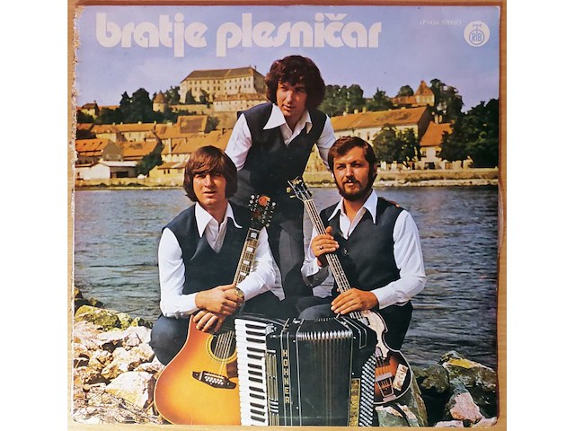 LP folk: BRATJE PLESNIČAR - Trije bratje muzikantje `76