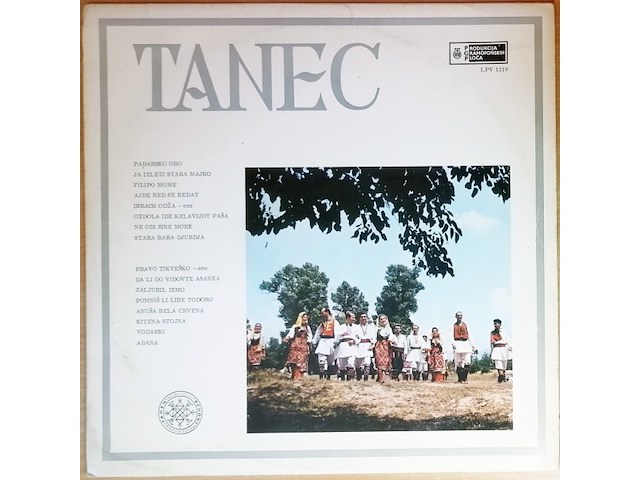 LP folk: TANEC - Tanec (Padarsko oro) 1971, vrlo dobra