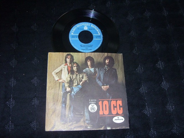 10 CC – Art For Arts Sake 7` singl RTB 1975. Nm