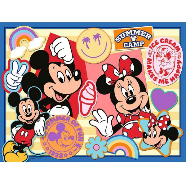 Ravensburger puzzle (slagalice) - 200XXL Mickey & Minnie's Road Trip RA12004136