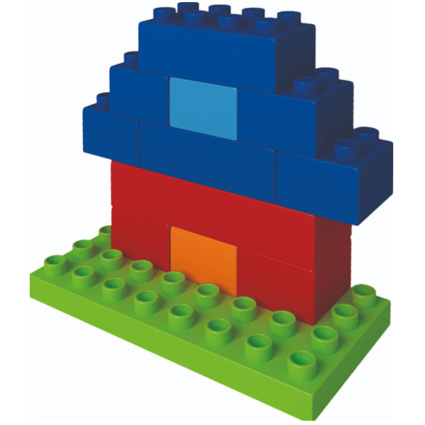 Kocke 100 pcs Unico Plus 085108a