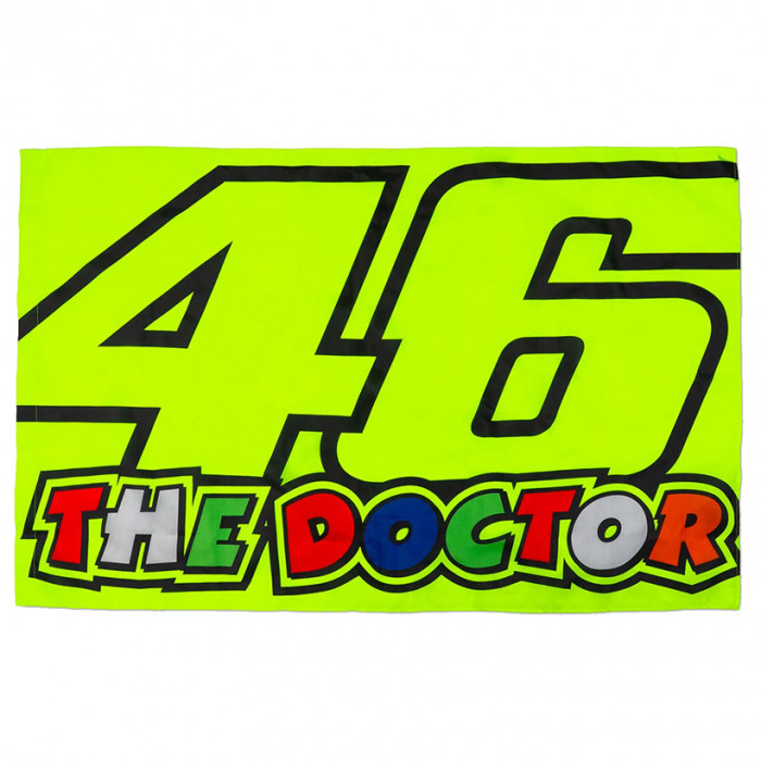 Valentino Rossi VR46 Heritage The Doctor zastava 140x90