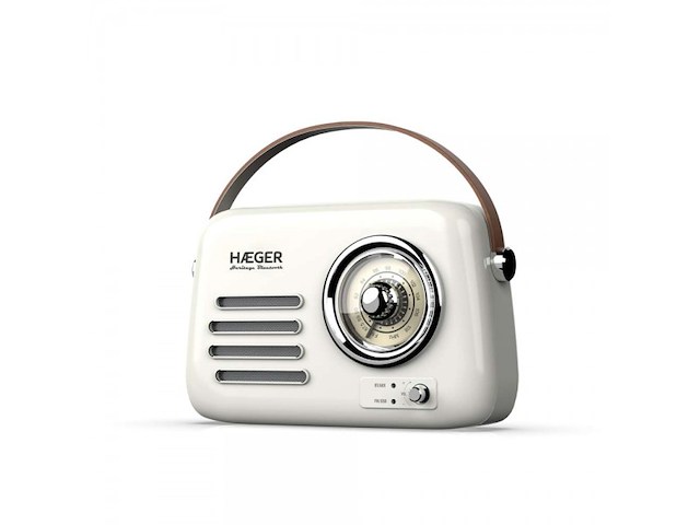 HAEGER HERB-BLU.003A RETRO FM RADIO BLUETOOTH, USB, AUX 5W BEŽ