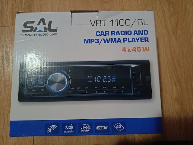 SAL VBT 1100/BL auto radio