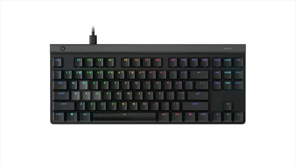 Logitech Mehanička tastatura G515 Rapid TKL, RGB, Crna