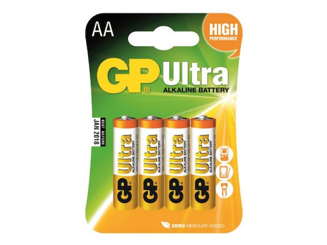 GP alkalne baterije AA GP-LR06/4BP