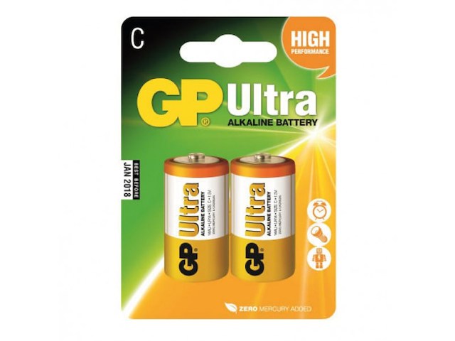 GP alkalne baterije C GP-LR14/2BP