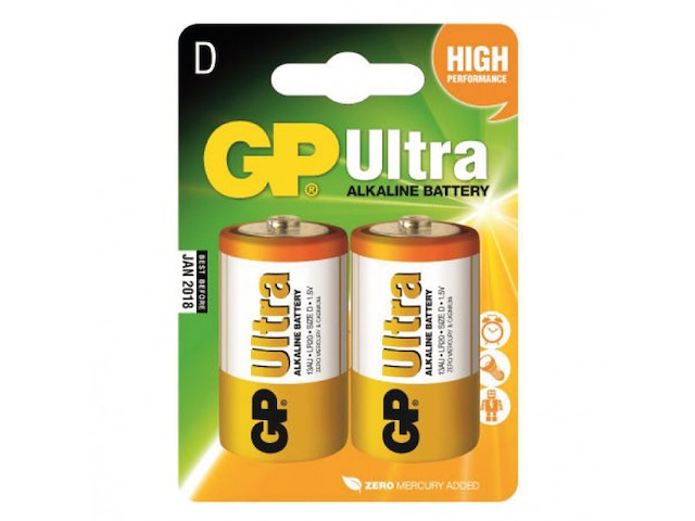 GP alkalne baterije D GP-LR20/2BP