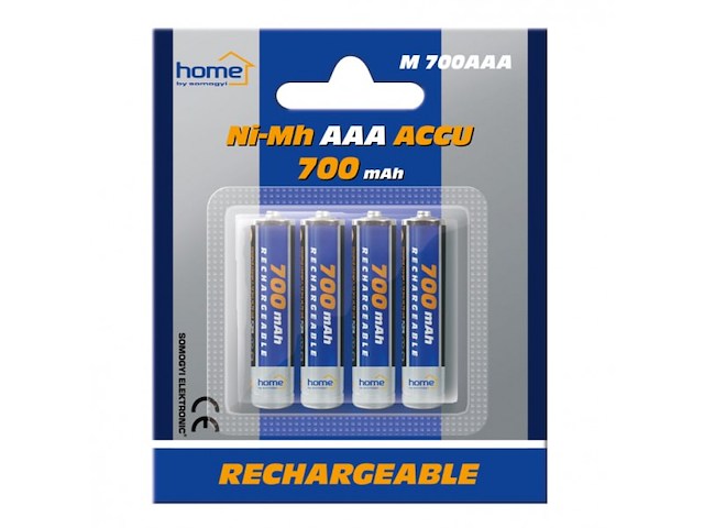 HOME punjive baterije AAA 700 mAh M700AAA