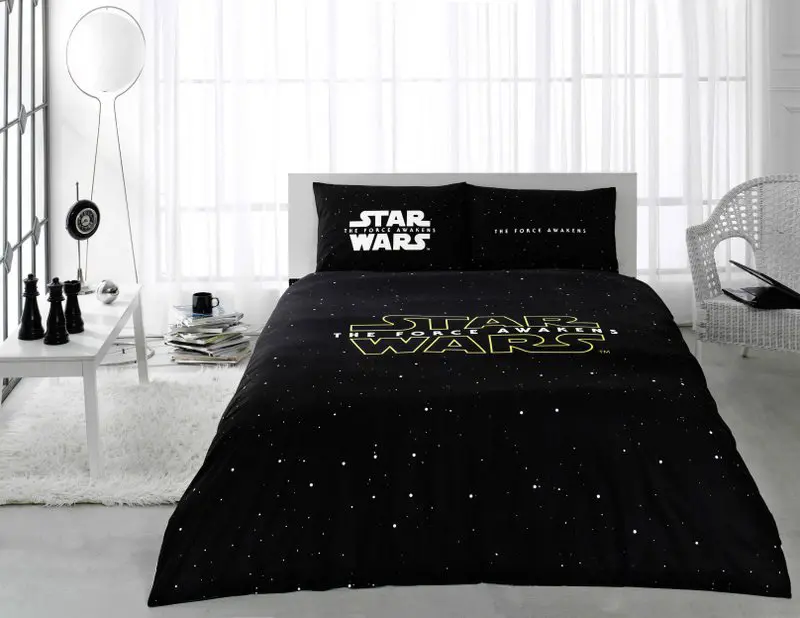 Posteljina za bračni krevet 100% pamuk Star Wars