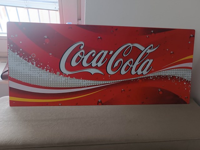 COCA-COLA metalna reklama