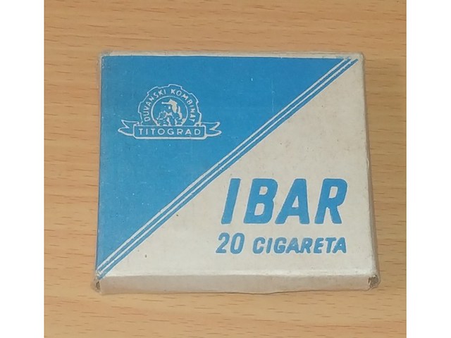 IBAR, KUTIJA CIGARETA DUVANSKI KOMBINAT TITIOGRAD