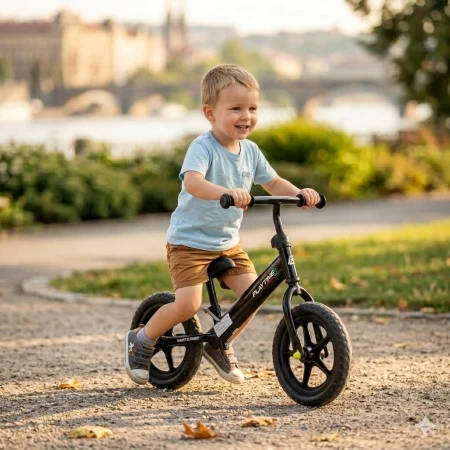 Balance Bike Bicikl bez pedala Model 750 crna