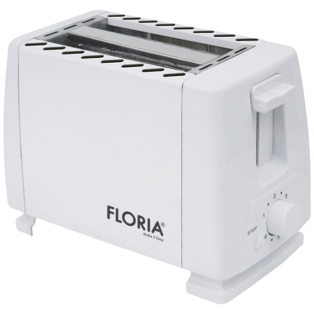 Floria ZLN1833 Toster za hleb, 7 nivoa grejanja, 700 W, beli