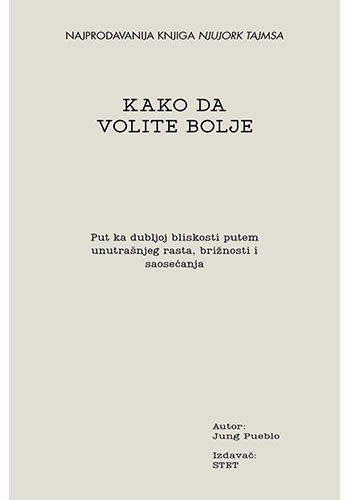Kako da volite bolje – Jung Pueblo