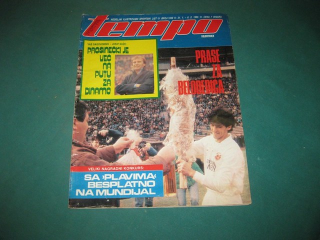 Tempo br.1249 (1990) Nedeljni ilustrovani sportski list