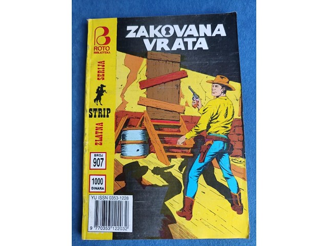 ZS 907 ZAKOVANA VRATA - TEKS VILER