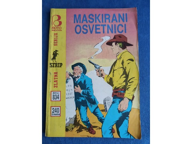ZS 834 MASKIRANI OSVETNICI - TEKS VILER