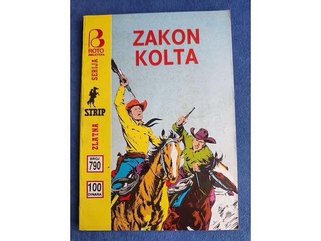 ZS 790 ZAKON ZAKON KOLTA - TEKS VILER