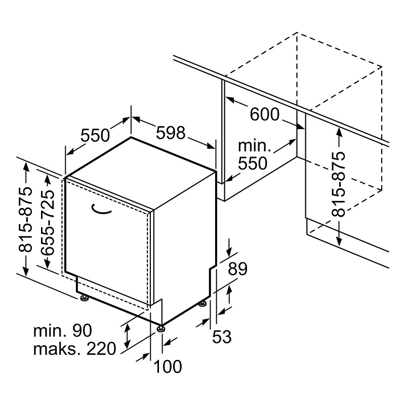 Bosch ugradna sudomašina SMV24AX04E