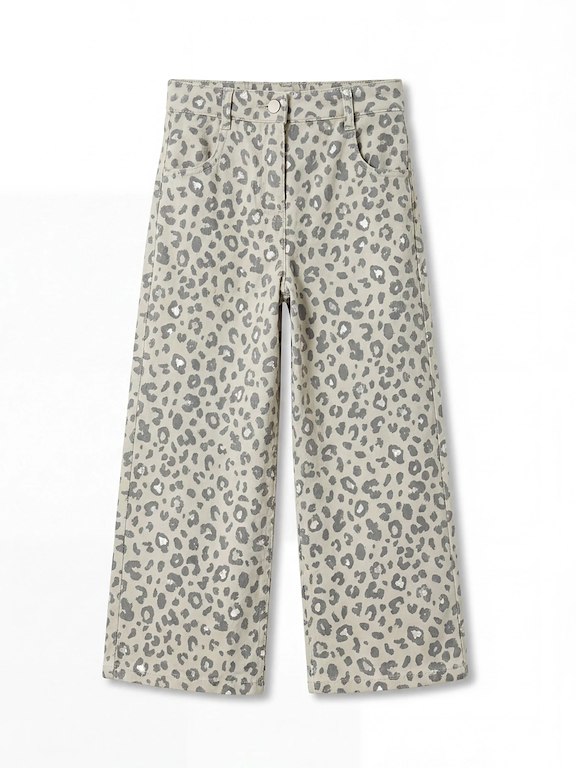 LCW Kids Standardne Pantalone Za Devojčice Od Gabardina