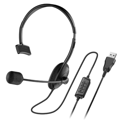 Slušalice sa mikrofonom Genius HS-100U USB crne