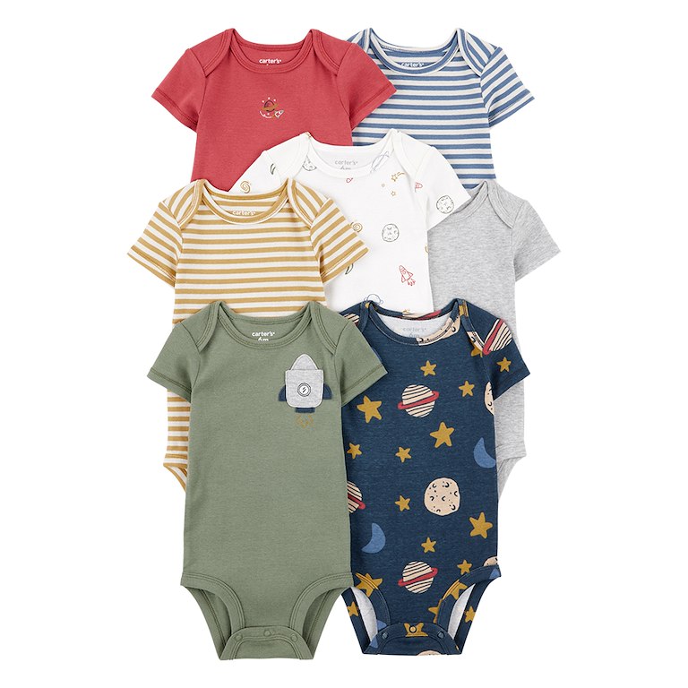 Carter's bodi za bebe dečake - set od 7 kom. BZ251T177110