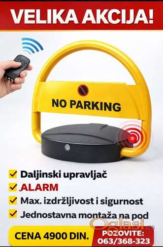 Parking stubić sa daljinskim upravljačem