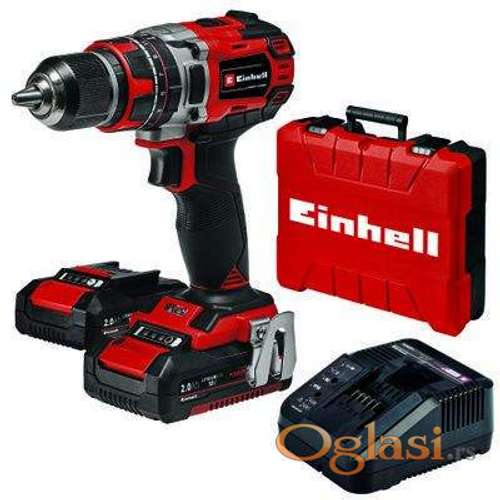 EINHELL Akumulatorska udarna bušilica TE-CD 18/50 Li-i BL (2x2,0Ah)
