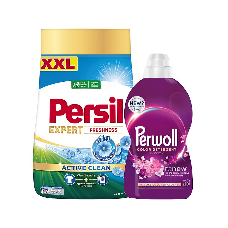 Persil det 4.05kg+det perwoll 1l