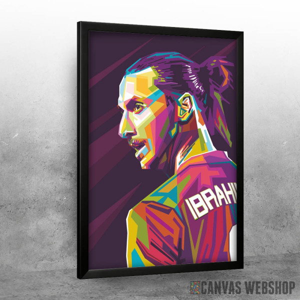 Zlatan Ibrahimovic Pop Art