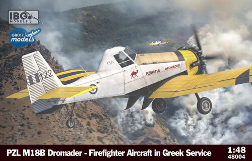 NEW! IBG 48004 PZL M18 Dromader - Firefighter Aircraft in Greek Service