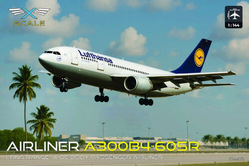X-Scale 144011 Airbus A300B4-605R Long Range - Wide Body Passenger Airliner