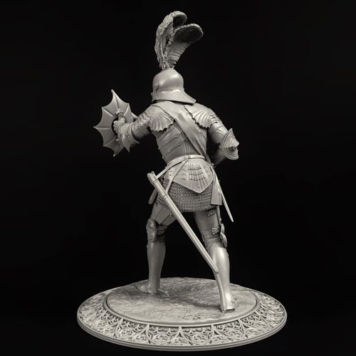 NEW! PanzerArt FI75-031 Gothic Knight in Augsburg Armor (1470-1500)