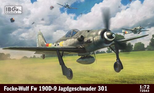 NEW! IBG 72543 Focke-Wulf Fw-190 D-9 - Jagdgeschwadere 301