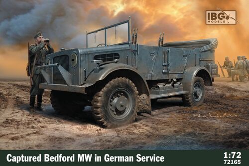 NEW! IBG 72165 Captured Bedford MW in German Service