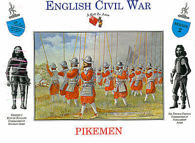NEW! A Call To Arms 3202 Pikemen - English Civil War (16 Figures)