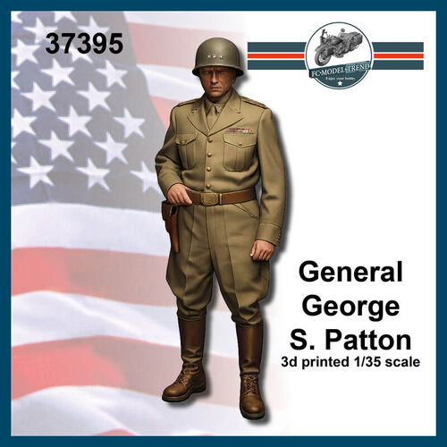NEW! FC ModelTrend 37395 General Patton - Figure (3D-Printed)