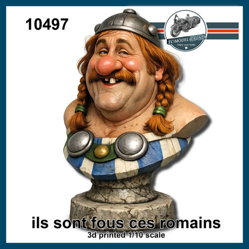 NEW! FC ModelTrend 10497 Obelix - Bust (3D-Printed)