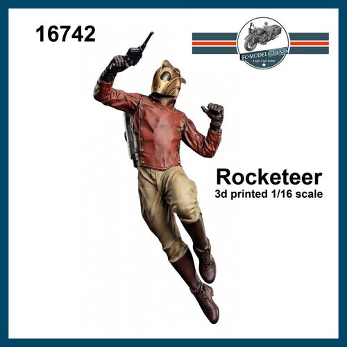 NEW! FC ModelTrend 16742 Rocketeer - Figure (3D-Printed)